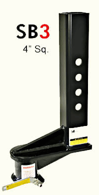 Extended Gooseneck Trailer Coupler from Hitches & Couplers